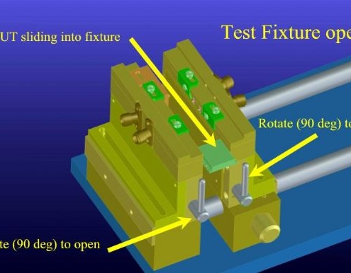 Universal Substrate Test Fixtures (DC-40 Ghz) - Microwave Test Fixtures