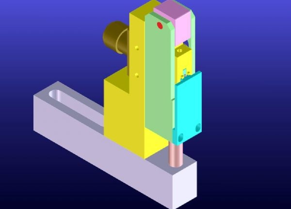 2.) Universal Substrate Test Fixture 3rd RF Ports - Microwave Test Fixtures